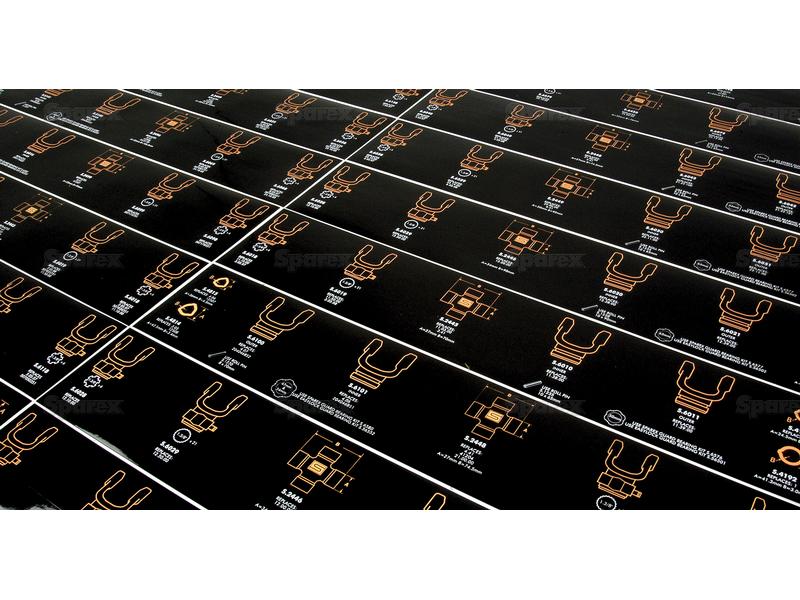 LABEL SET-FOR PTO STANDS-S.1989-15149 - MyTractor - Sparex Tractor ...