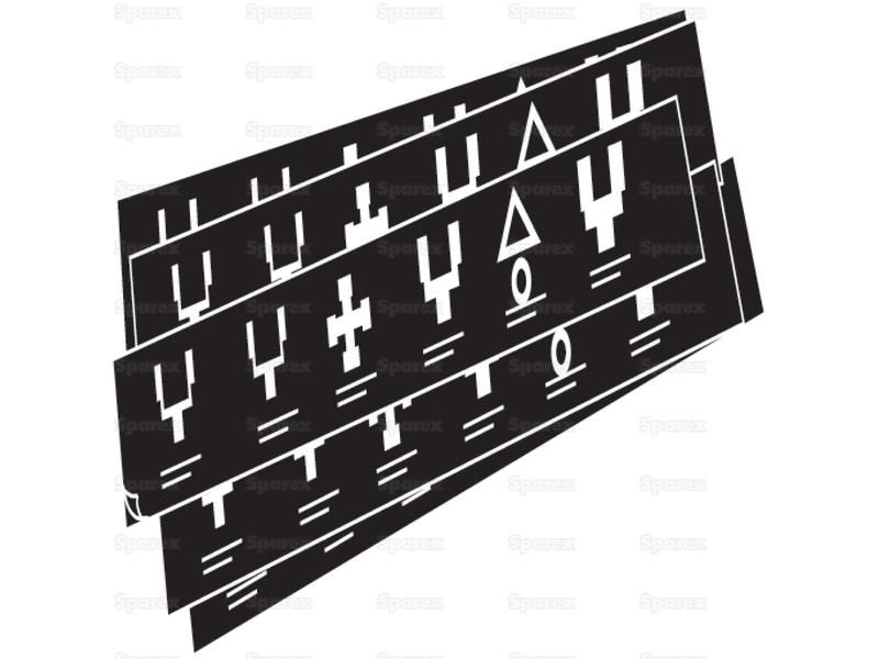 LABEL SET-FOR PTO STANDS-S.1989-15149 - MyTractor - Sparex Tractor ...